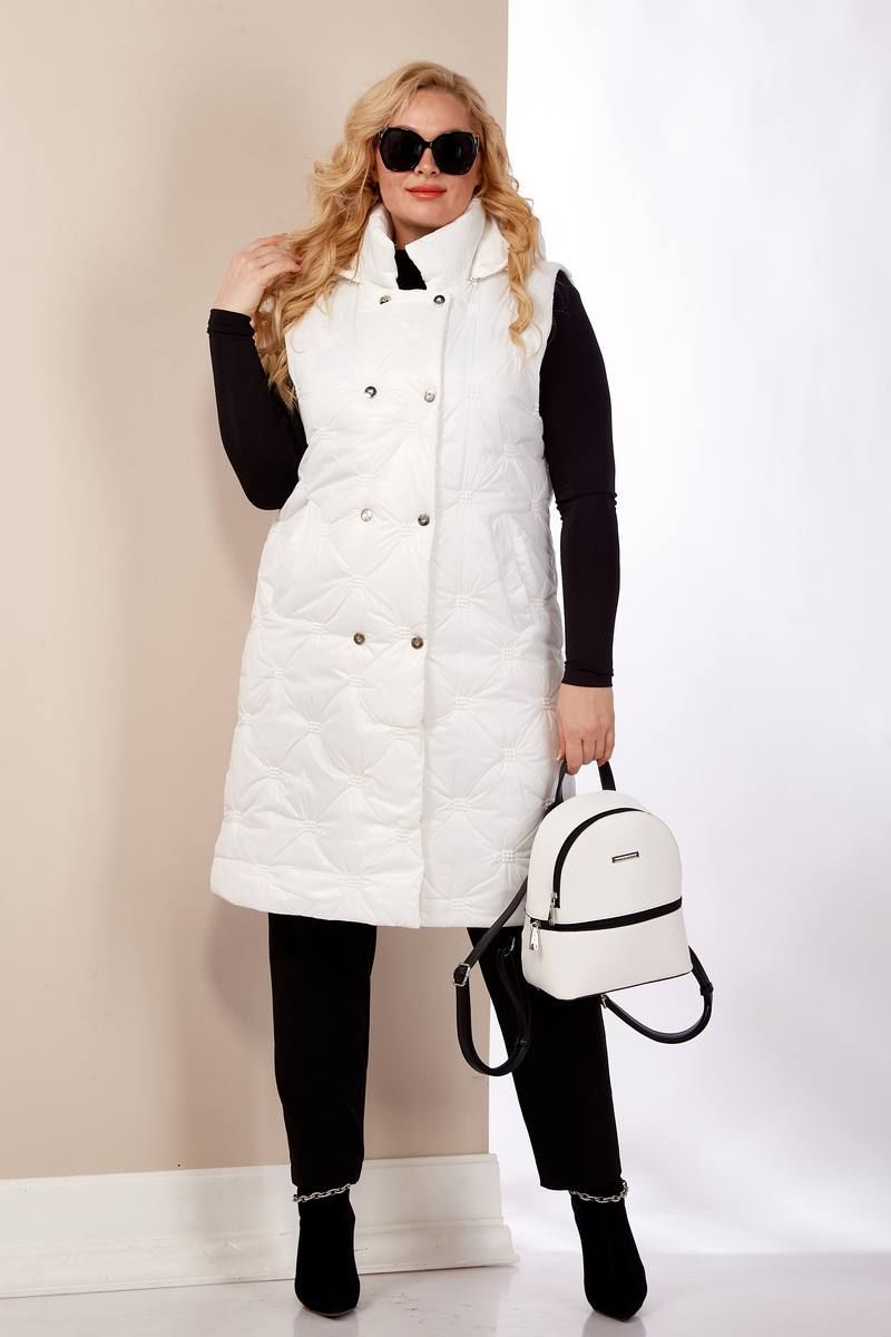 Shetti 2119 белый | Жилет Shetti купить за 28260₸