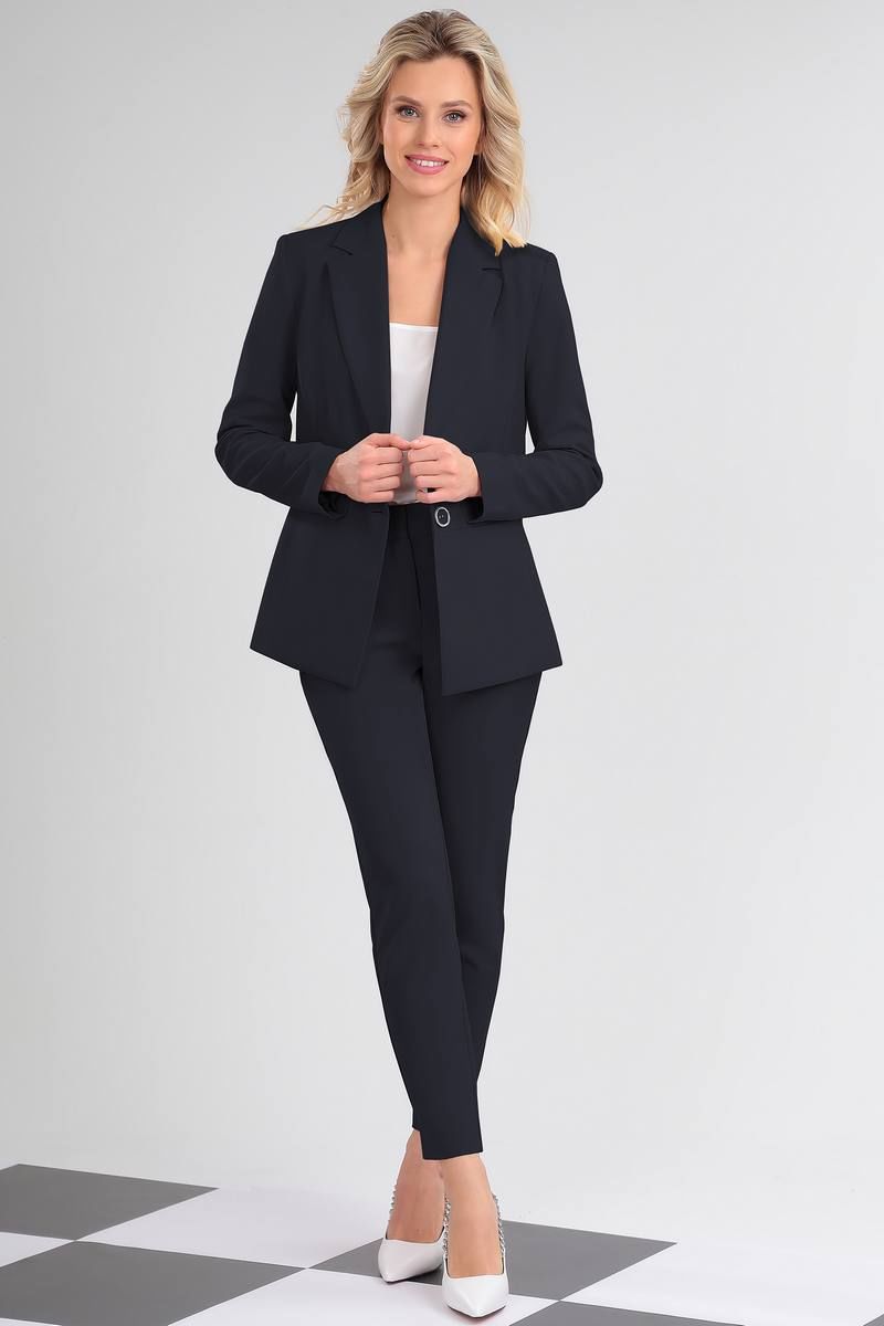 LeNata 21315 синий | Женский костюм LeNata купить за 6838₽