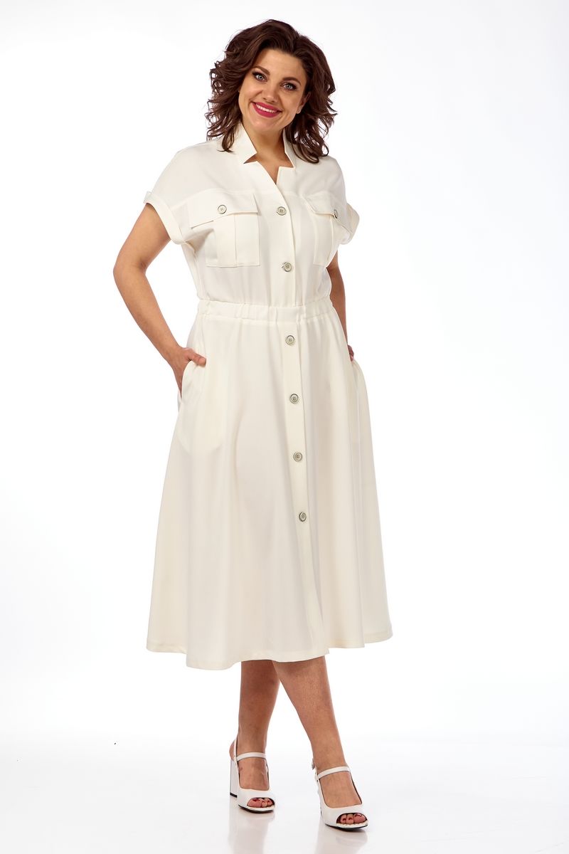 Michel chic 2128 молоко | Платье Michel chic купить за 161.06BYN