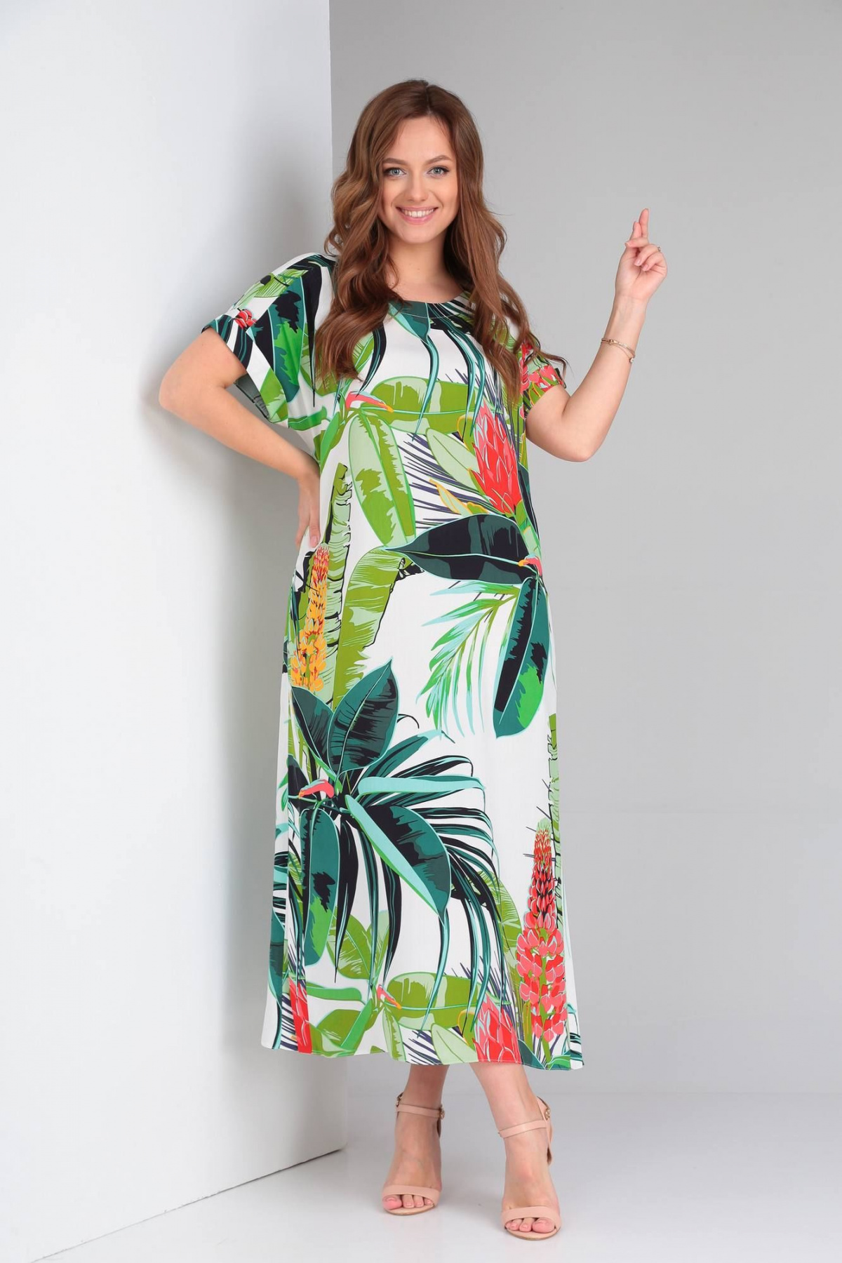 TVIN 7733 светлый_банан | Платье TVIN купить за 5407₽