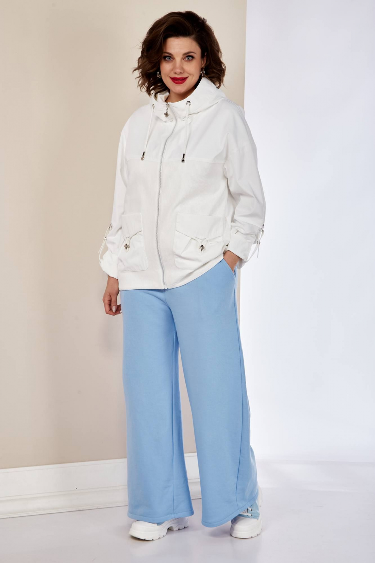 Shetti 2144 белый | Куртка Shetti купить за 8410₽