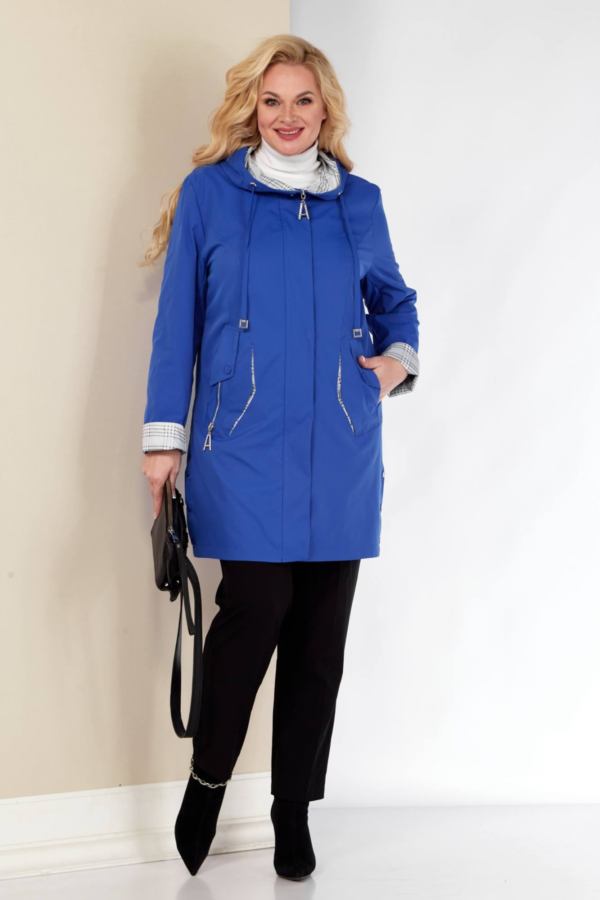 Shetti 2146 василек | Плащ Shetti купить за 7704₽