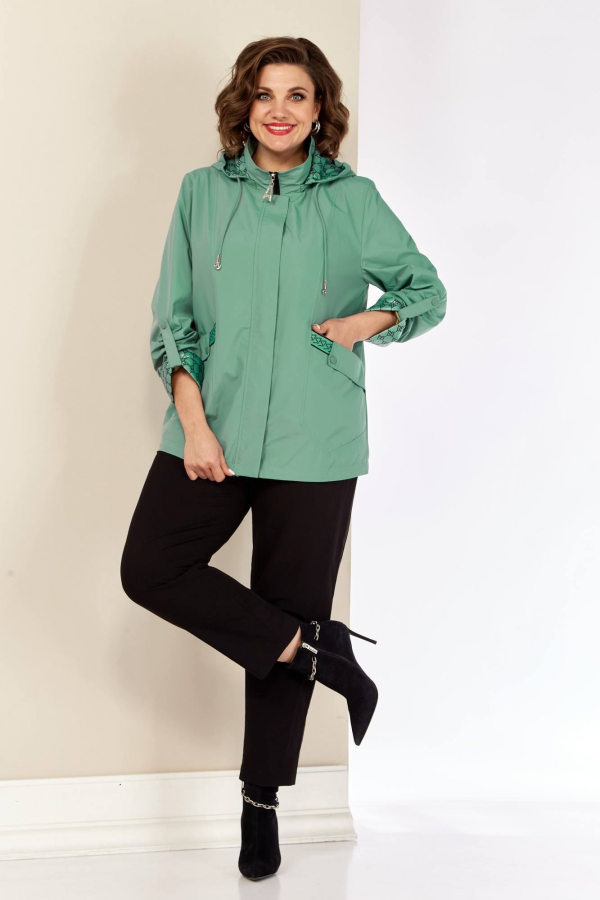 Shetti 2147 мята | Куртка Shetti купить за 7395₽