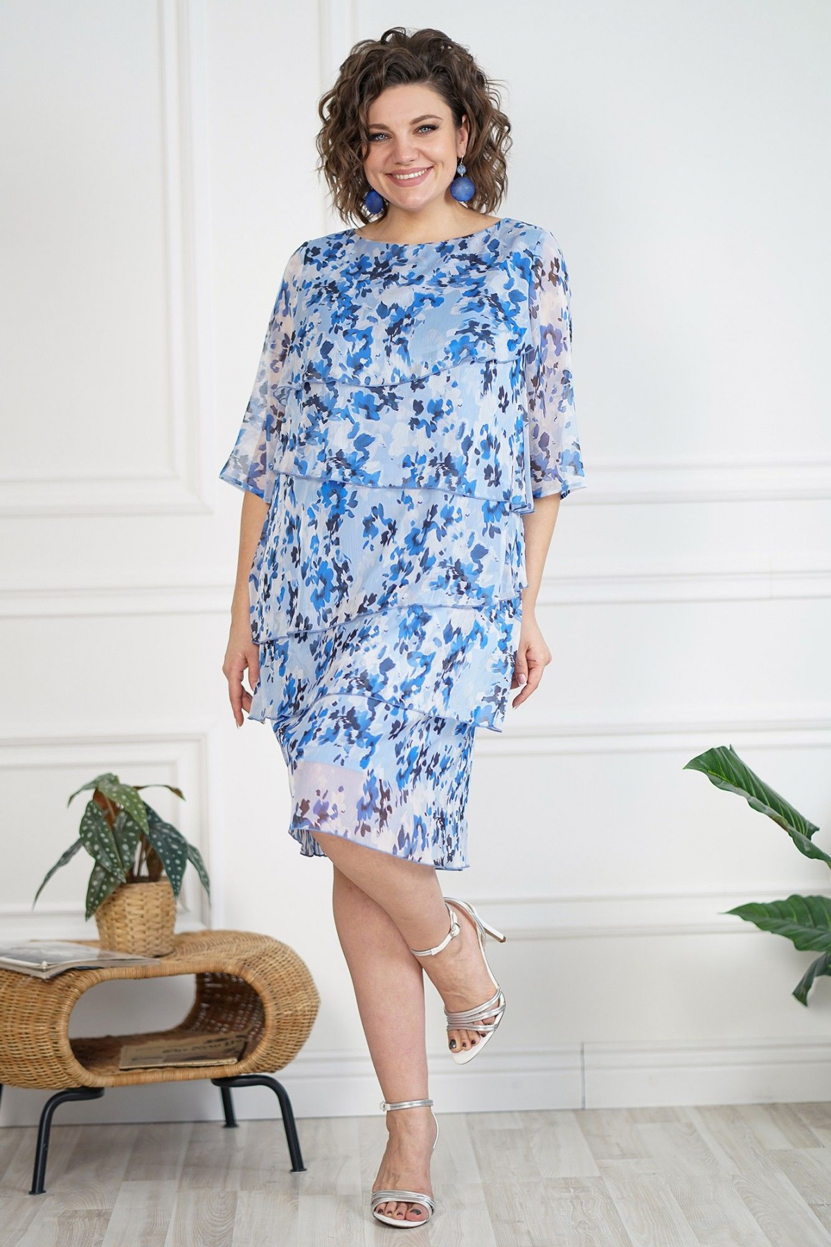 Alani Collection 2099 василек | Платье Alani Collection купить за 6715₽