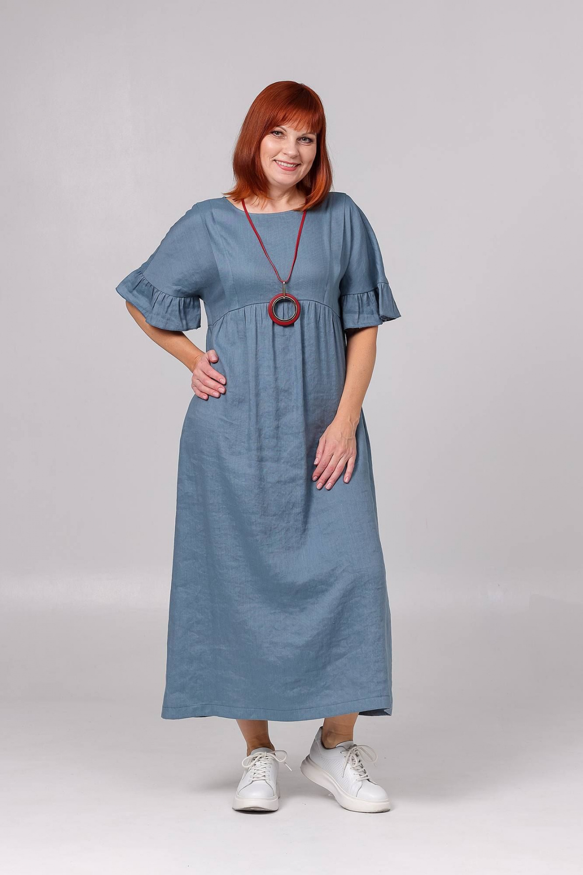 Соджи 618 синий | Платье Соджи купить за 148.8BYN