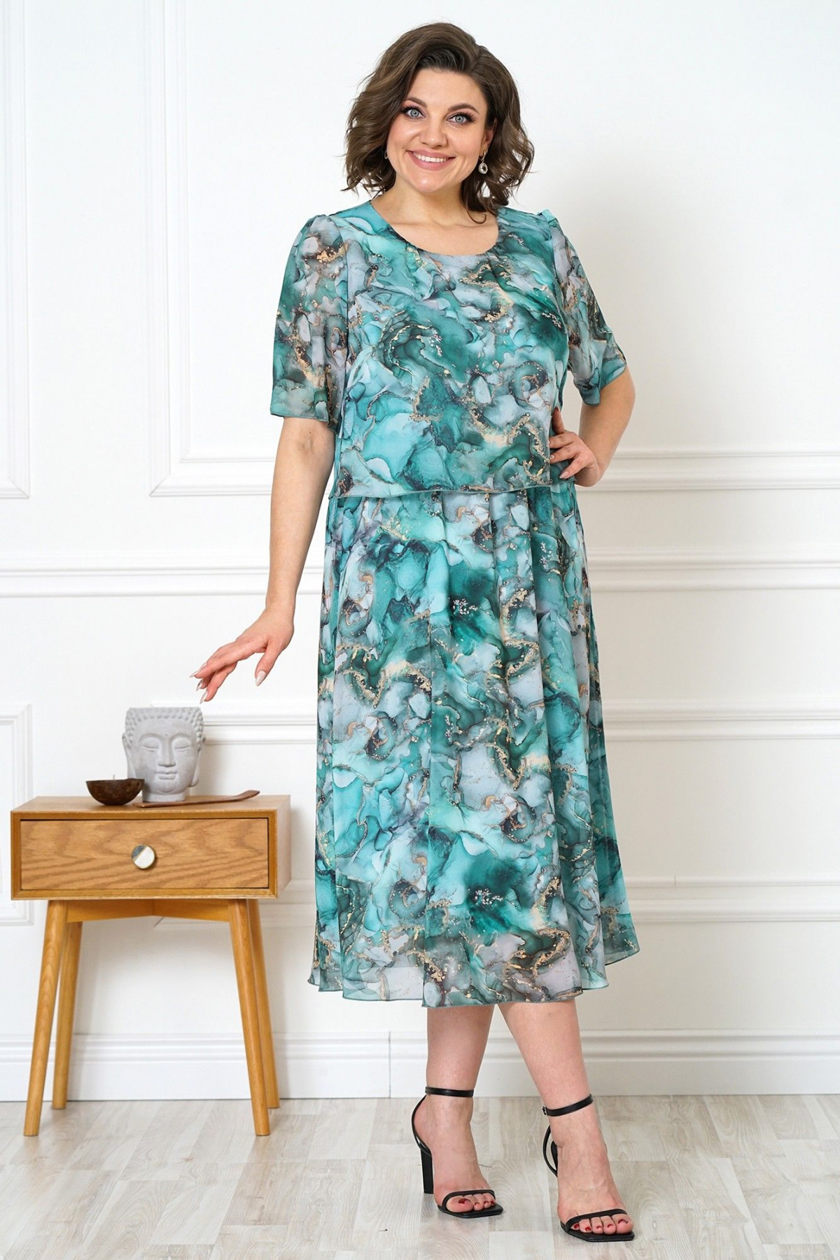 Alani Collection 2115 мрамор | Платье Alani Collection купить за 6131₽