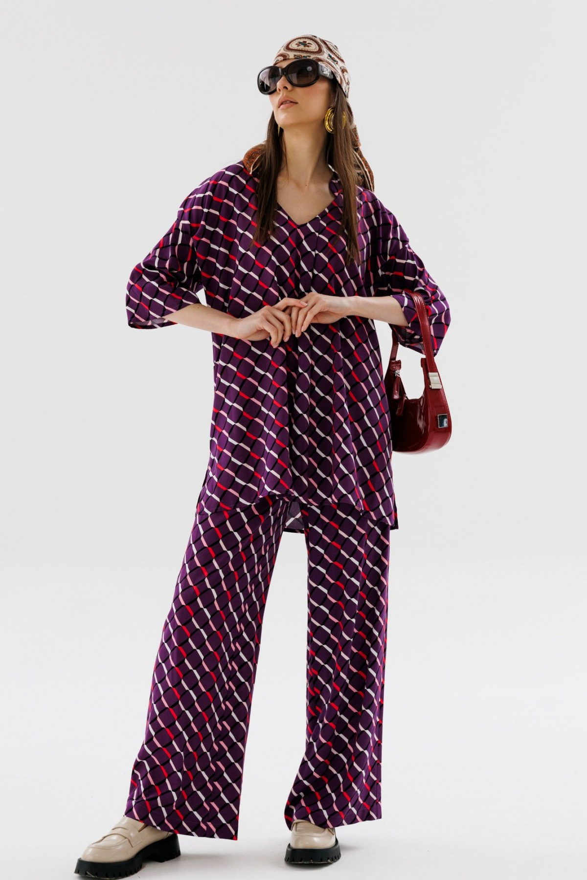 NikVa 562-3 ромбы_черника | Комплект NikVa купить за 113$