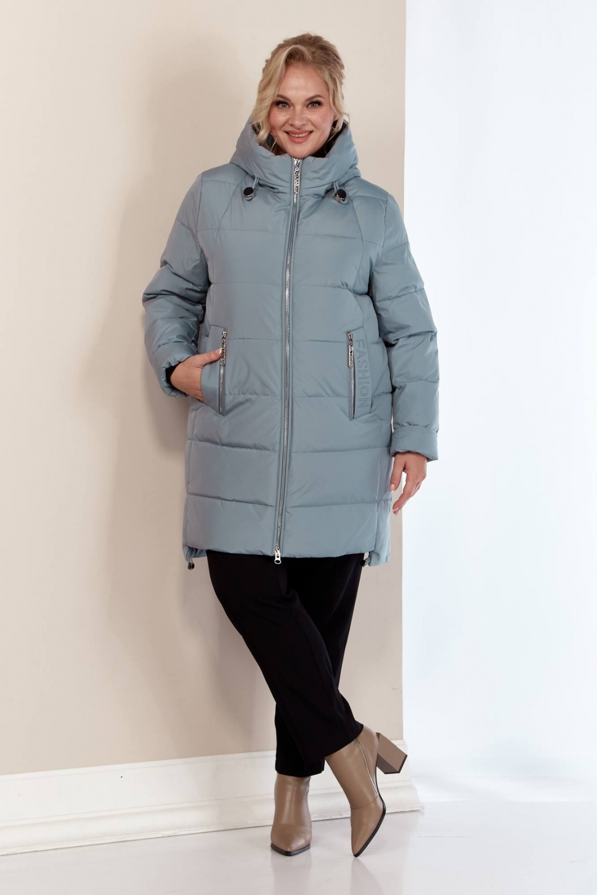 Shetti 2161 стальной | Куртка Shetti купить за 15492₽