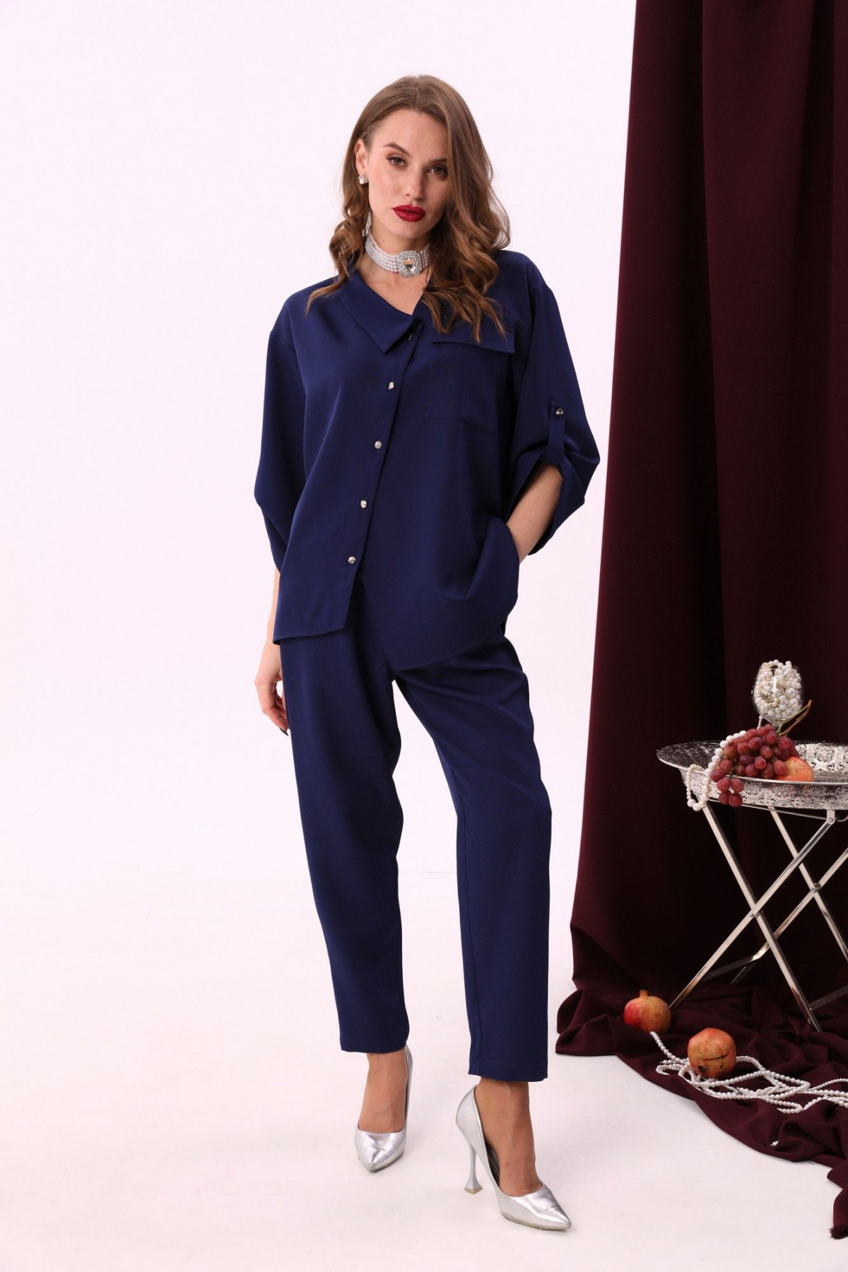 NikVa 903-1 сапфир | Брюки NikVa купить за 6809₽