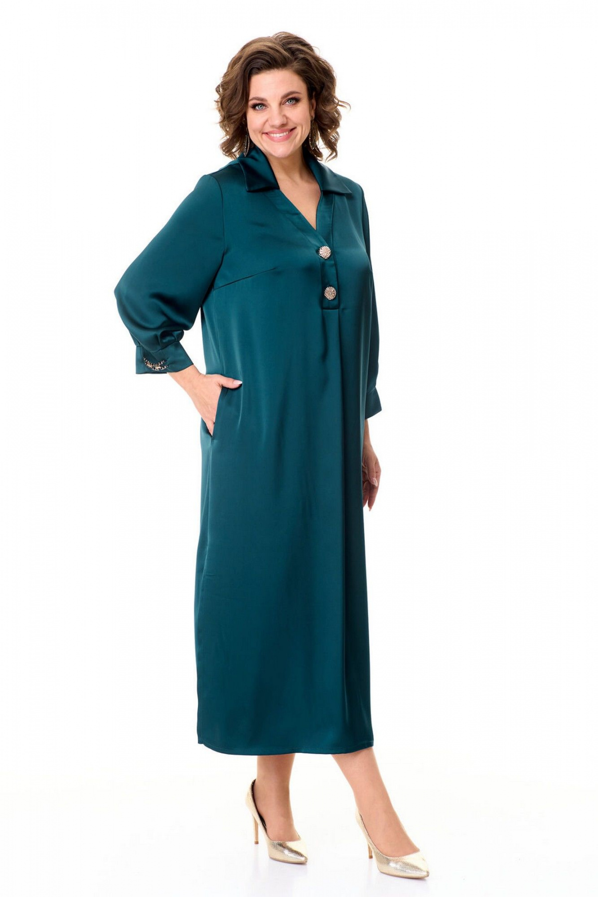 VI ORO VR-1159 изумруд | Платье VI ORO купить за 9097₽