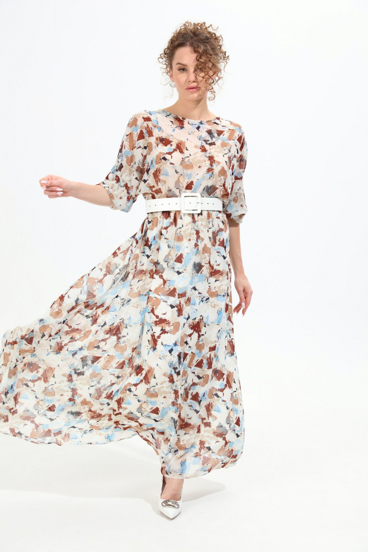 NikVa 963-1 акварель | Платье NikVa купить за 9030₽