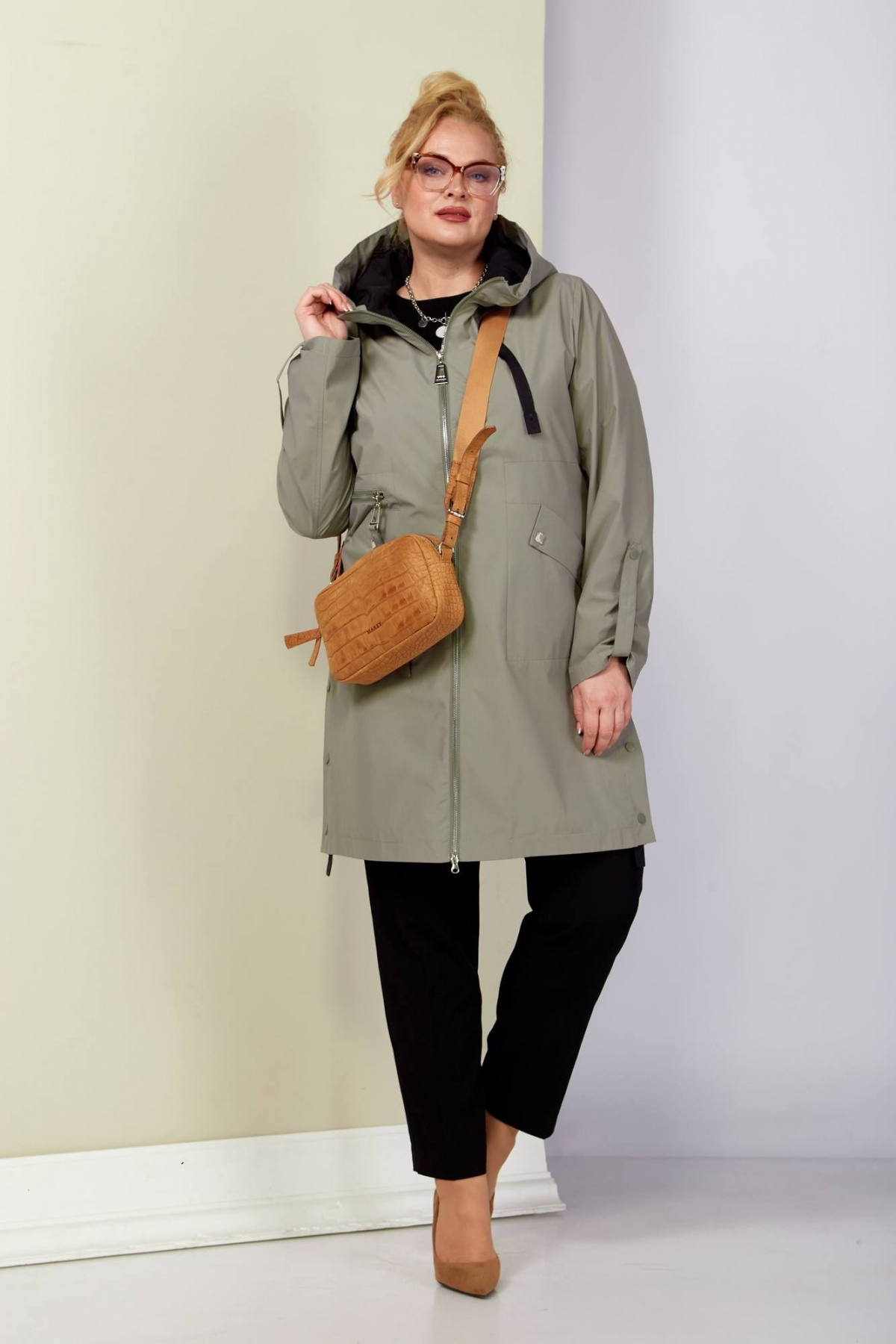 Shetti 2188 олива | Плащ Shetti купить за 241.49BYN