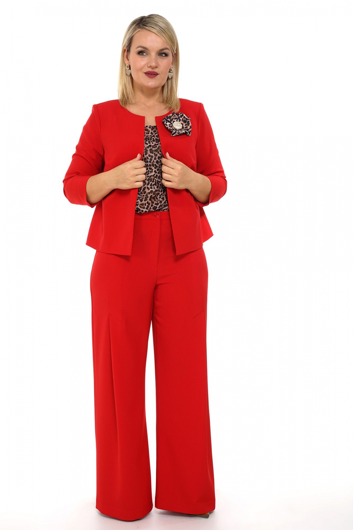 Alani Collection 2197 красный | Женский костюм Alani Collection купить ...