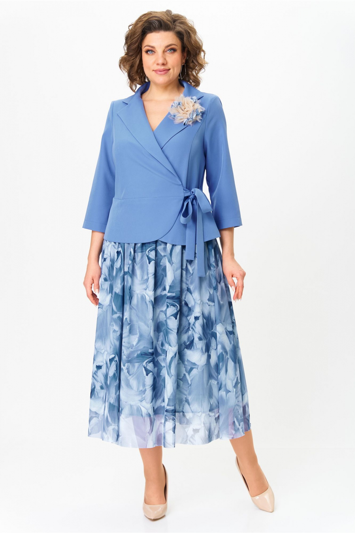 Bonna Image 922/8 голубой | Платье Bonna Image купить за 8333₽