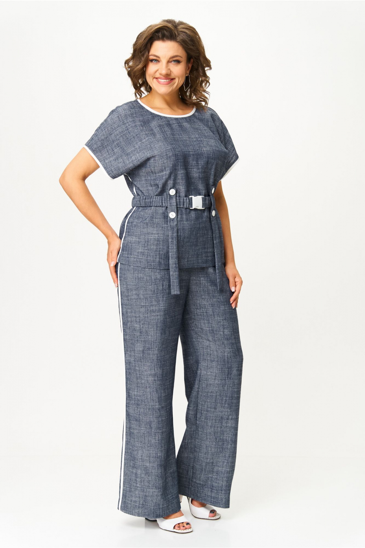 AMUAR 1046 джинсовый_синий | Комплект AMUAR купить за 8106₽