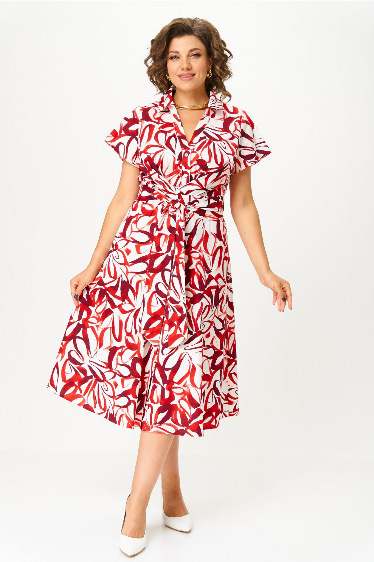 Bonna Image 992/1 красный | Платье Bonna Image купить за 6994₽