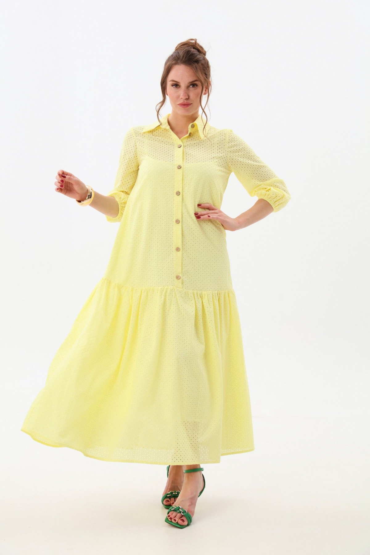 NikVa 800-7 лимонный | Платье NikVa купить за 13502₽
