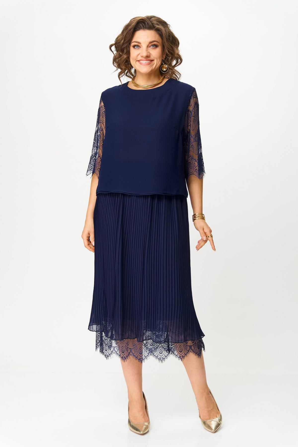 Solomeya Lux 951/135 темно-синий | Комплект Solomeya Lux купить за 8739₽