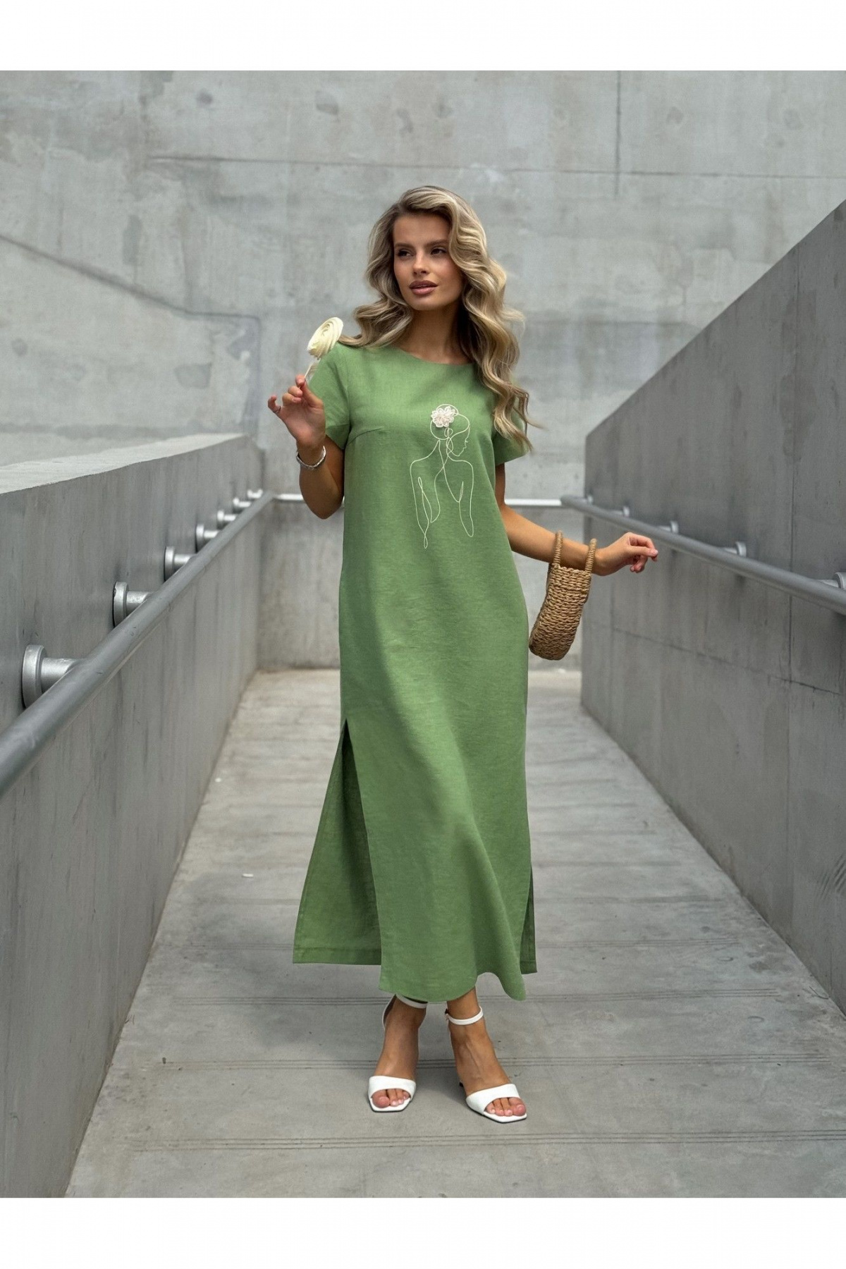 Dilana VIP 2100 зеленый | Платье Dilana VIP купить за 6201₽