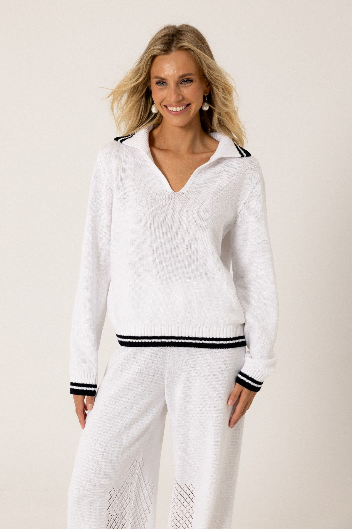 MOZART SS-2507 полоска_черная | Джемпер MOZART купить за 6944₽