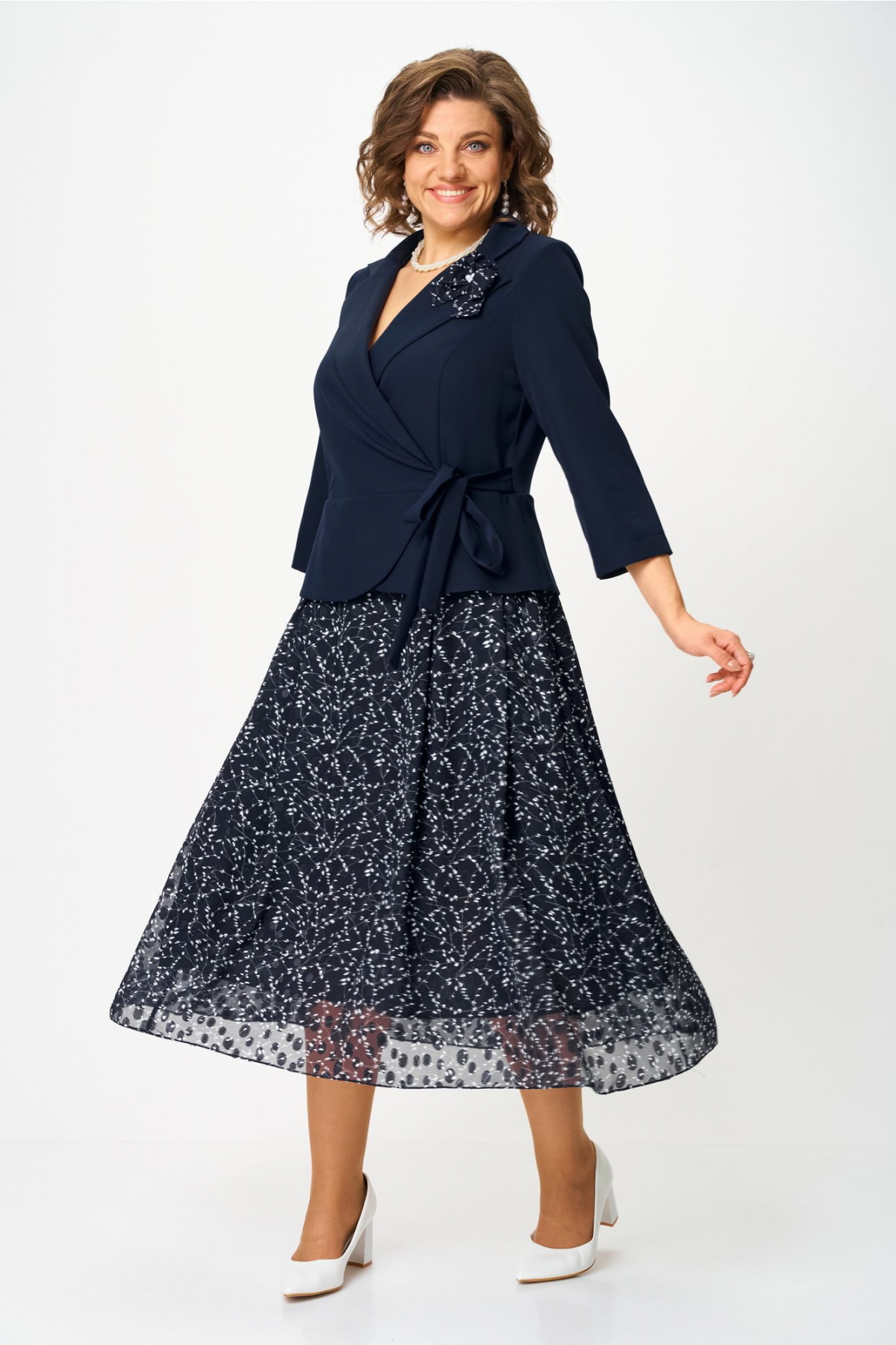Bonna Image 922-1 синий | Платье Bonna Image купить за 8224₽