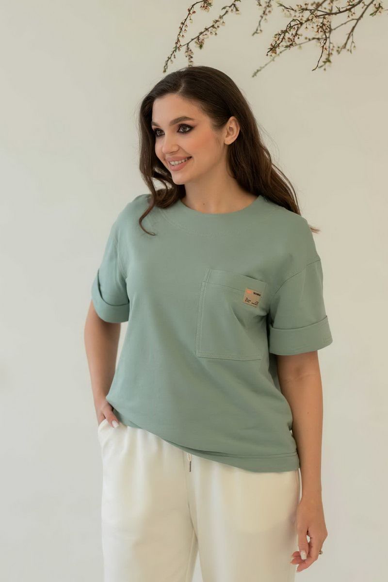 Mislana 777дж мята | Блуза Mislana купить за 3539₽